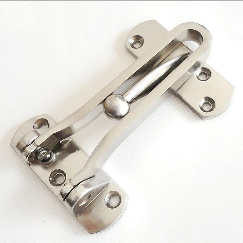 Door lock safety door latch back lock – Vicedeal