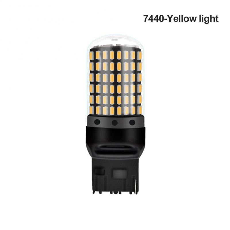 1Pc T20 7440 W21W Led-lampen 3014 Auto Draaien Lic... – Grandado