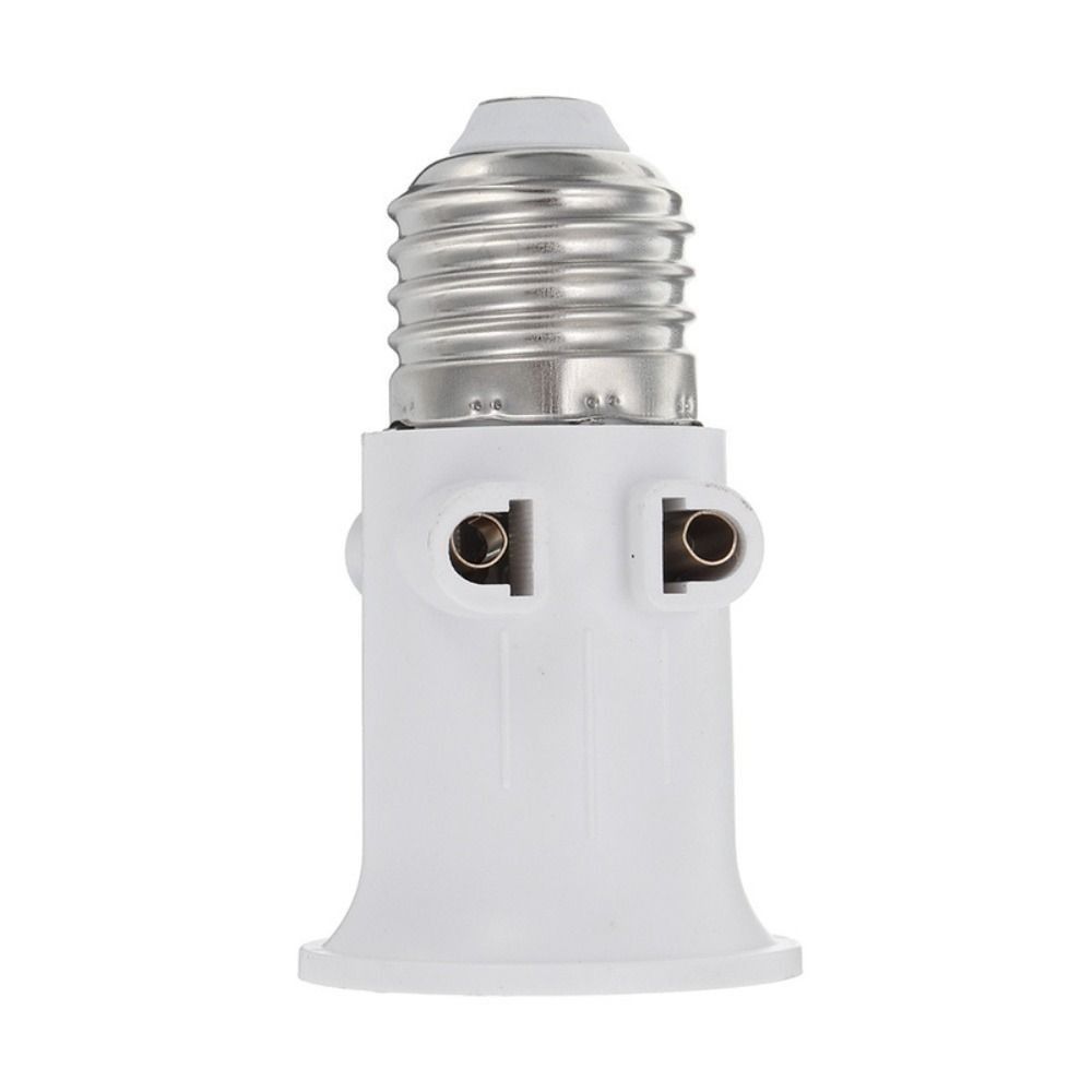 ABS E27 EU LED Bulb Adapter White E27 Socket Light... – Grandado