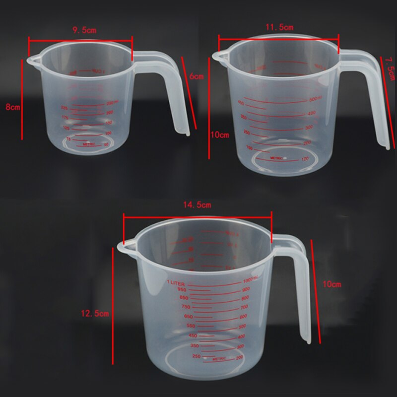 Thickened plastic measuring cup baking tool with h... – Grandado