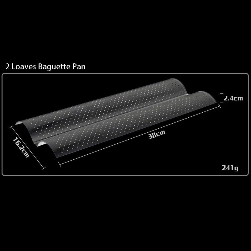 Carbon Steel 2/3/4 grids Gutter Non Stick French B... – Grandado