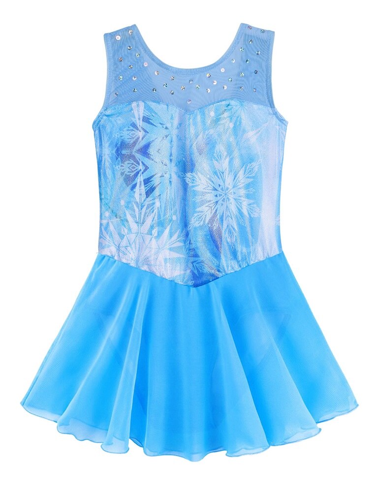 BAOHULU Sleeveless Ballet Dress for Girls Blue Sno... – Grandado