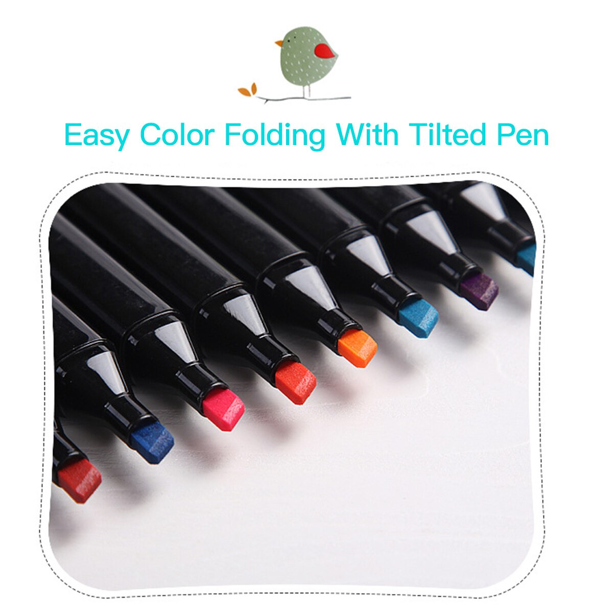 Multiolors Art Markers Set Double Tip Broad Fine P... – Grandado