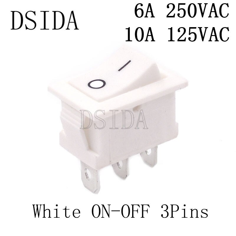 10 stk vippekontakt kcd 1-101 on- off / on-off-on ... – Grandado