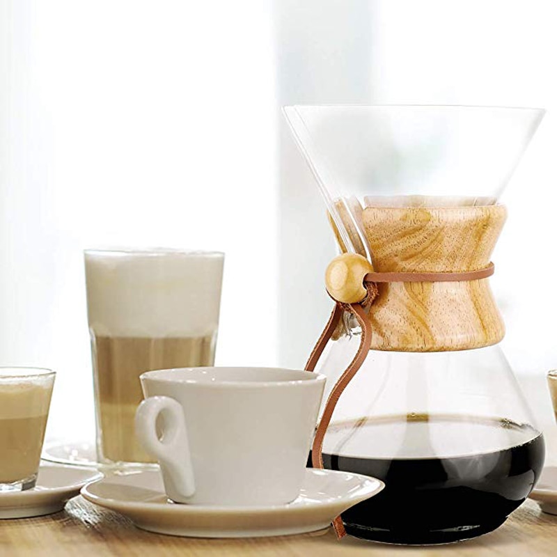 800ml Coffee Pot Heat Resistant Glass Coffee Pot B... – Vicedeal