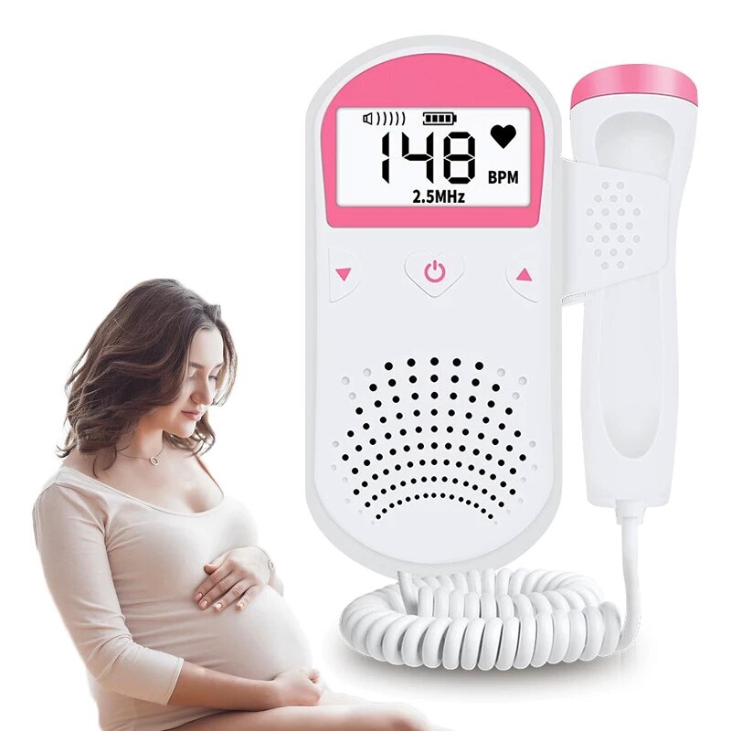 Doppler Fetal Heart Rate Monitor HomeHeart Rate De... – Grandado