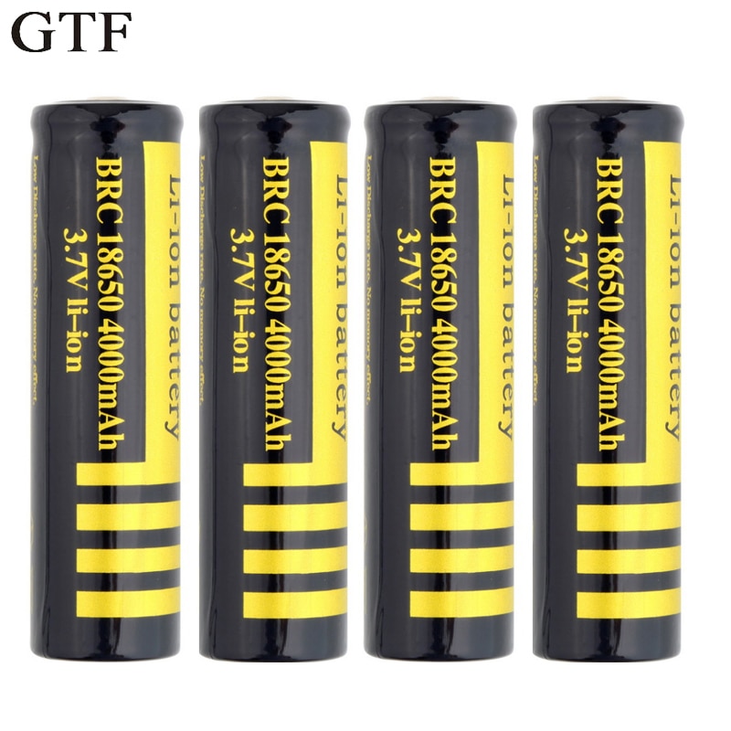GTF 18650 Battery 3.7V 4000mah Rechargeable Li-ion... – Vicedeal