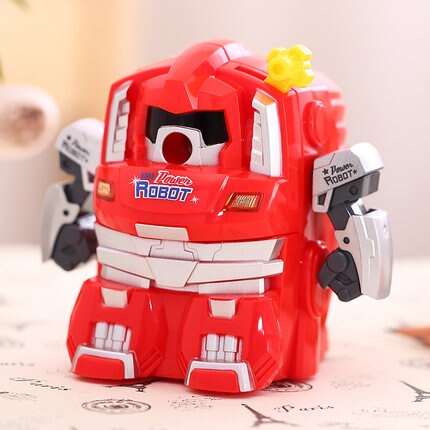 Mechanical fantastic power robot pencil sharpener – Vicedeal