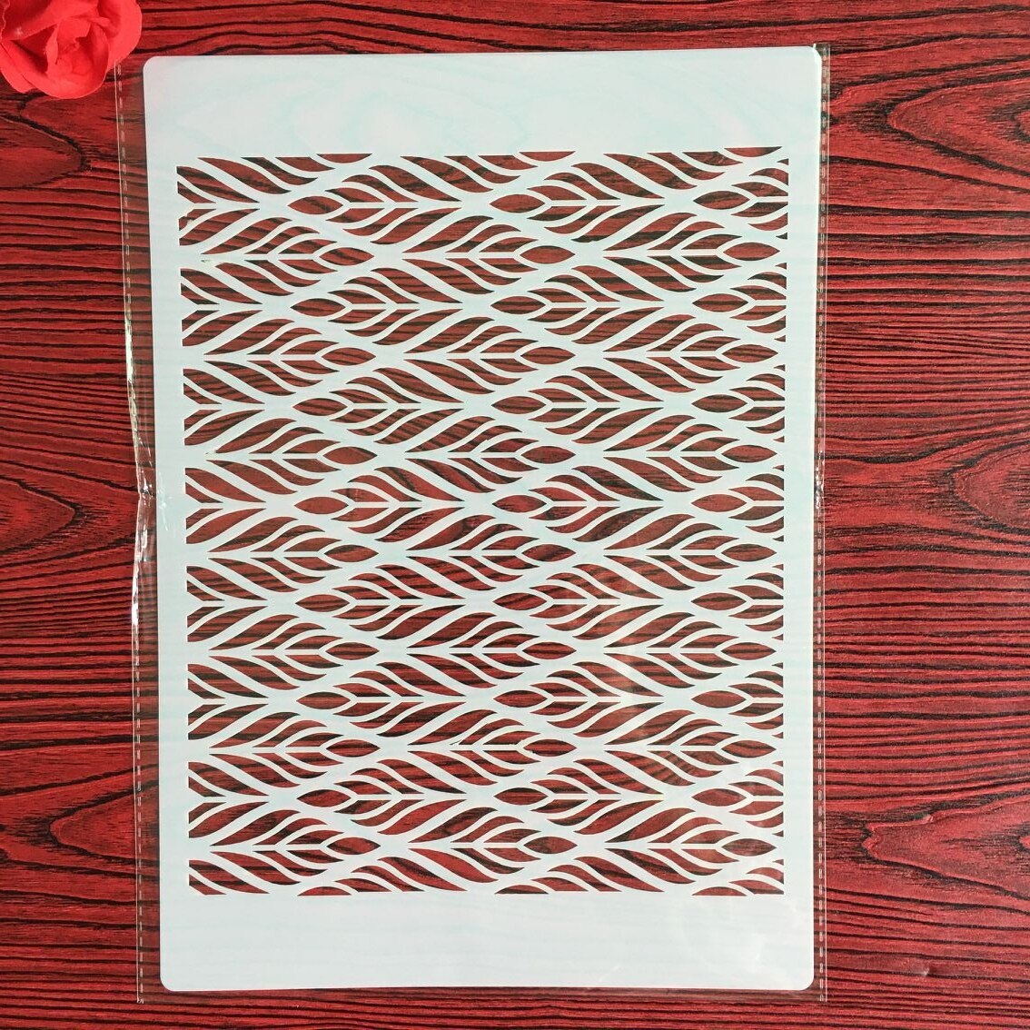 A4 29 * 21cm DIY Stencils Wall Painting Scrapbook ... – Vicedeal