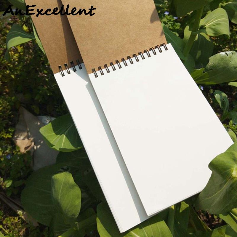 A5 Kraft Paper Cover Sketchbook Pencil Drawing Not... – Grandado