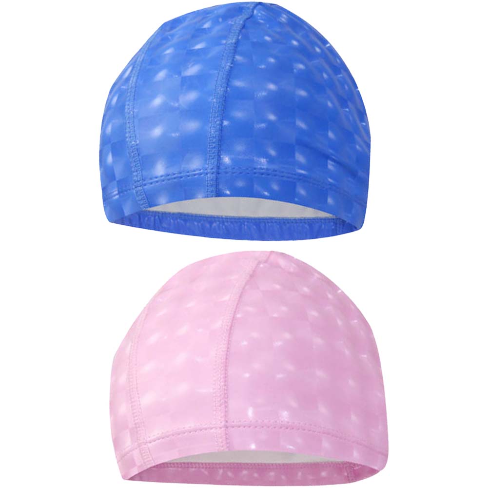 1/2pcs Swim Cap Comfortable Kids PU Bathing Cap Un... – Vicedeal