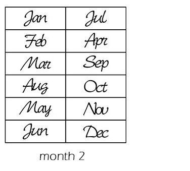 8Pcs/Set Kawaii Cute Week Month Number Stamps For ... – Grandado