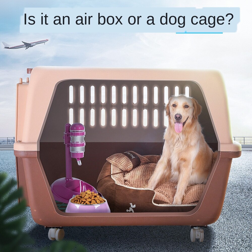 Portable And Durable Pet Air Box Trolley Wheeled D... – Vicedeal