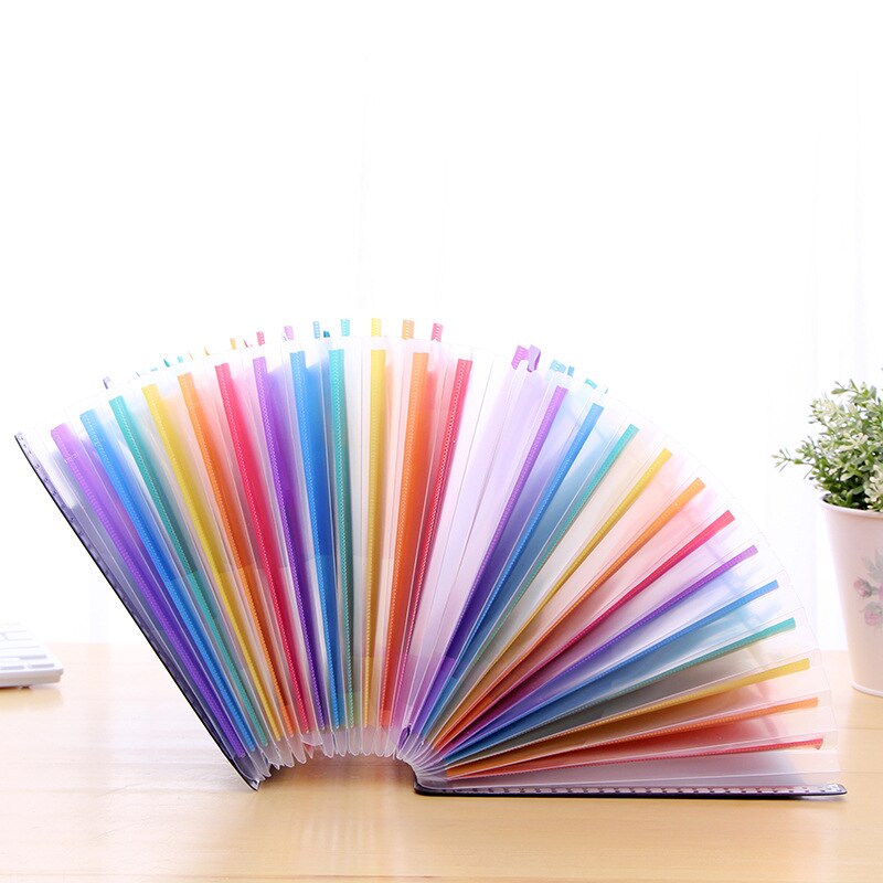 PP Plastic Multilayer Organ Bag 24-grid Rainbow Do... – Grandado