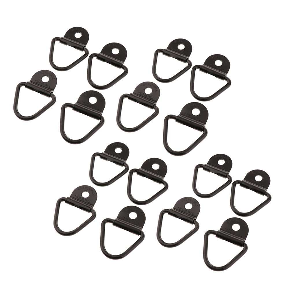 16x V-Ring Haak Tie Down Ring Belasting Anker Trai... – Grandado