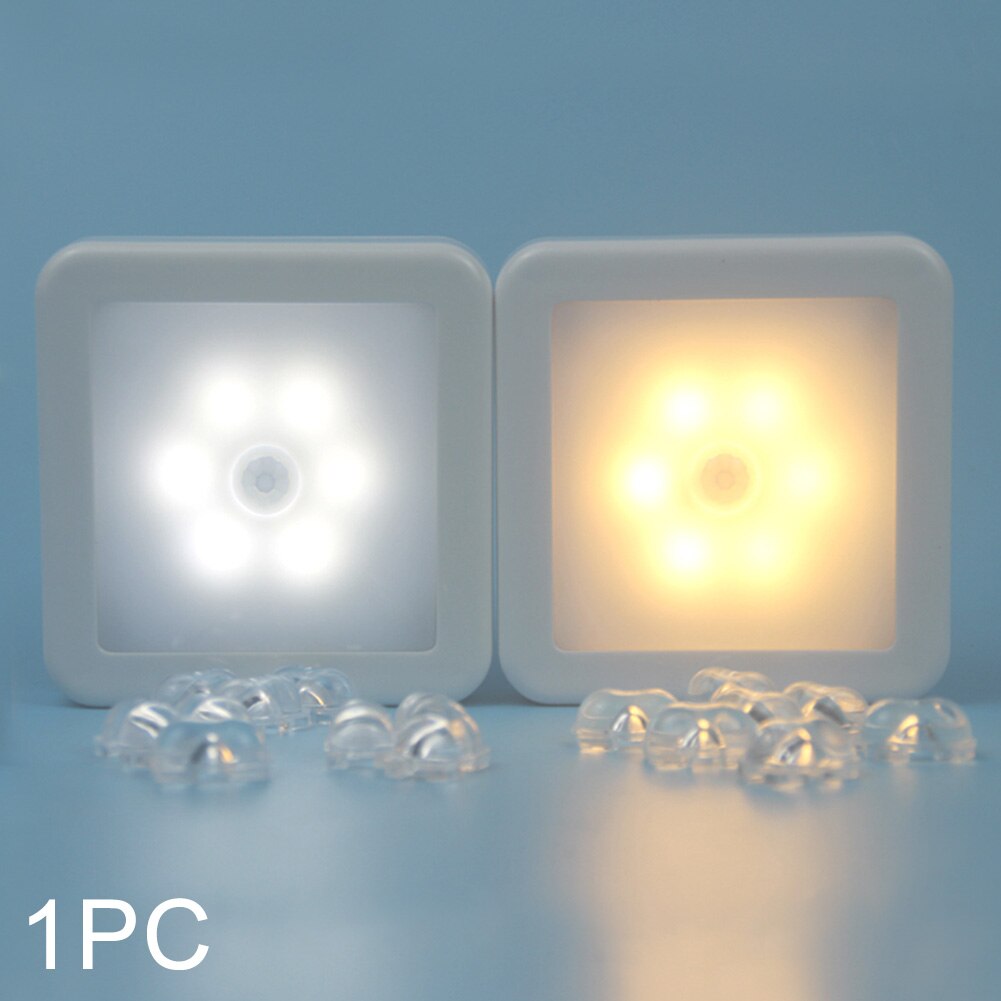 Cabinet Battery Powered Night Light Auto On Off Sq... – Grandado