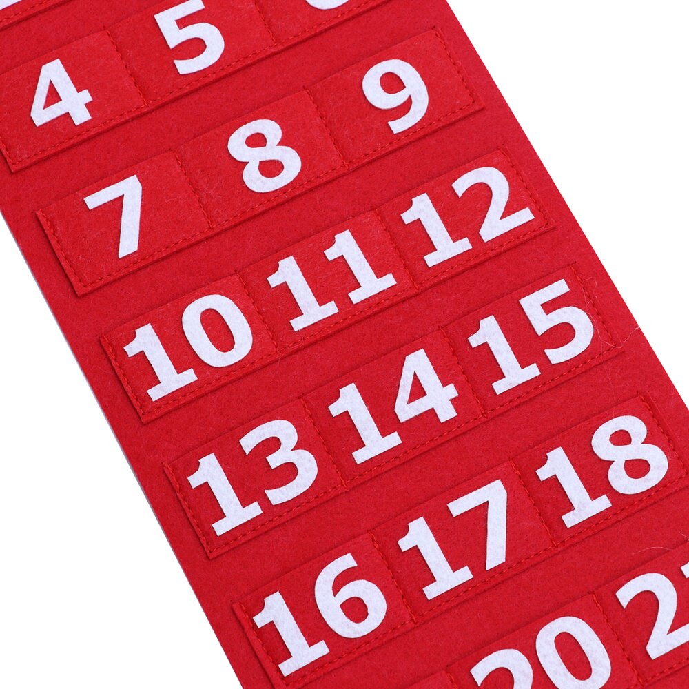 1PC Christmas Countdown Calendar Decorative Xmas S... – Vicedeal