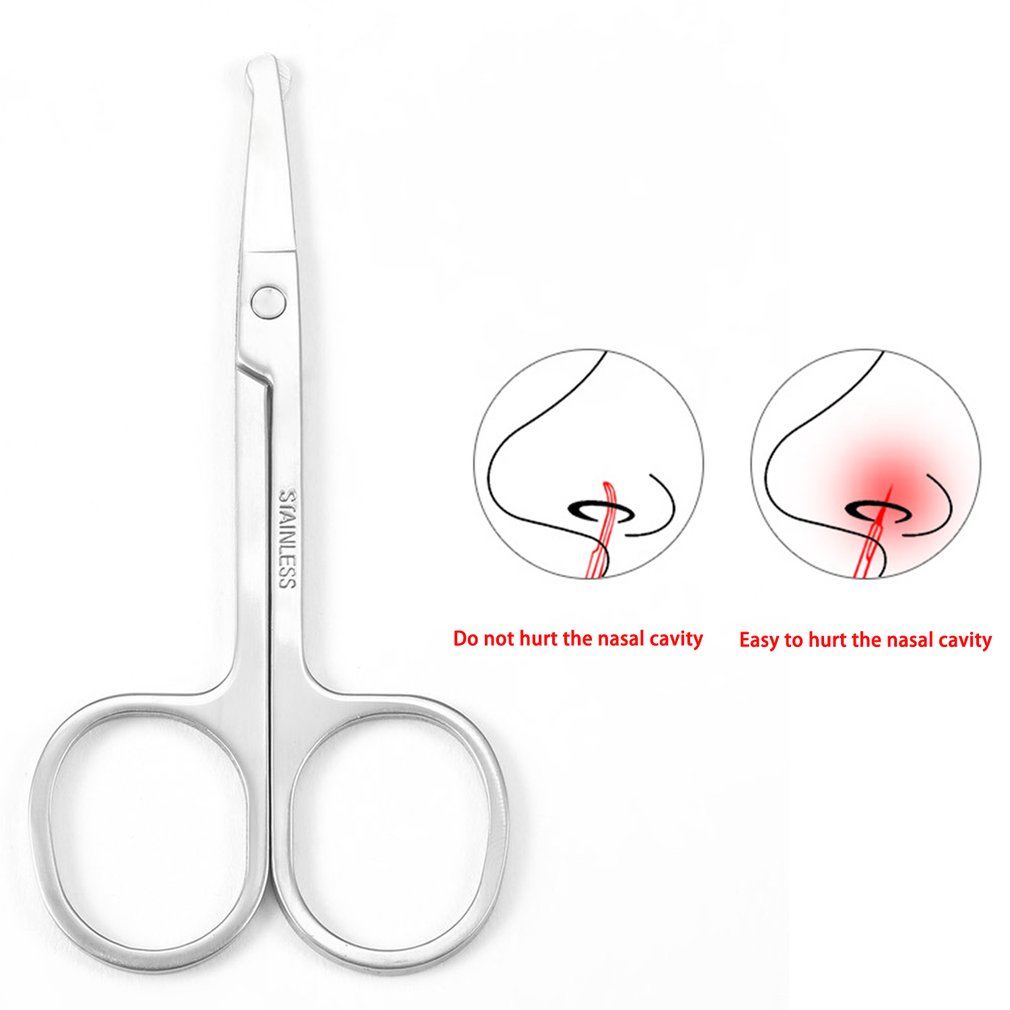 Nose Hair Clipper Stainless Steel Ear Nose Hair Tr... – Grandado