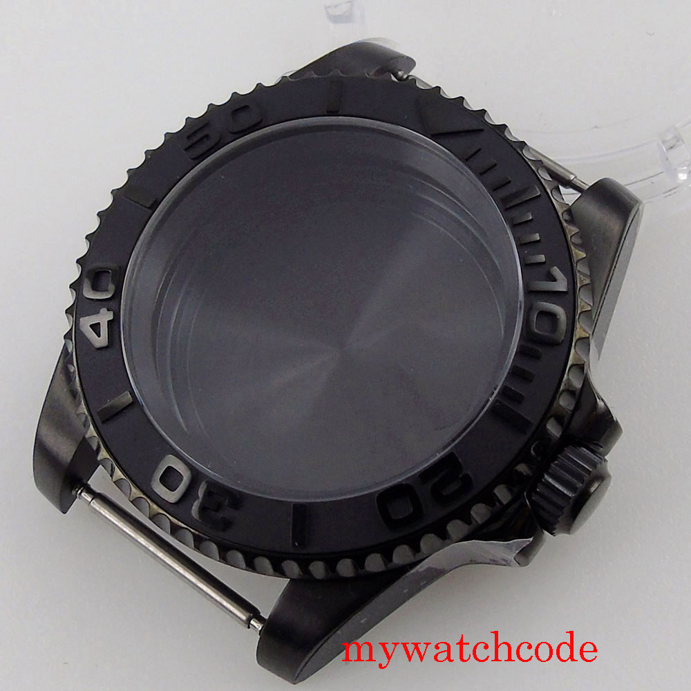 PVD Black 40mm Watch Case for NH34 NH35 NH36 NH70 ... – Grandado