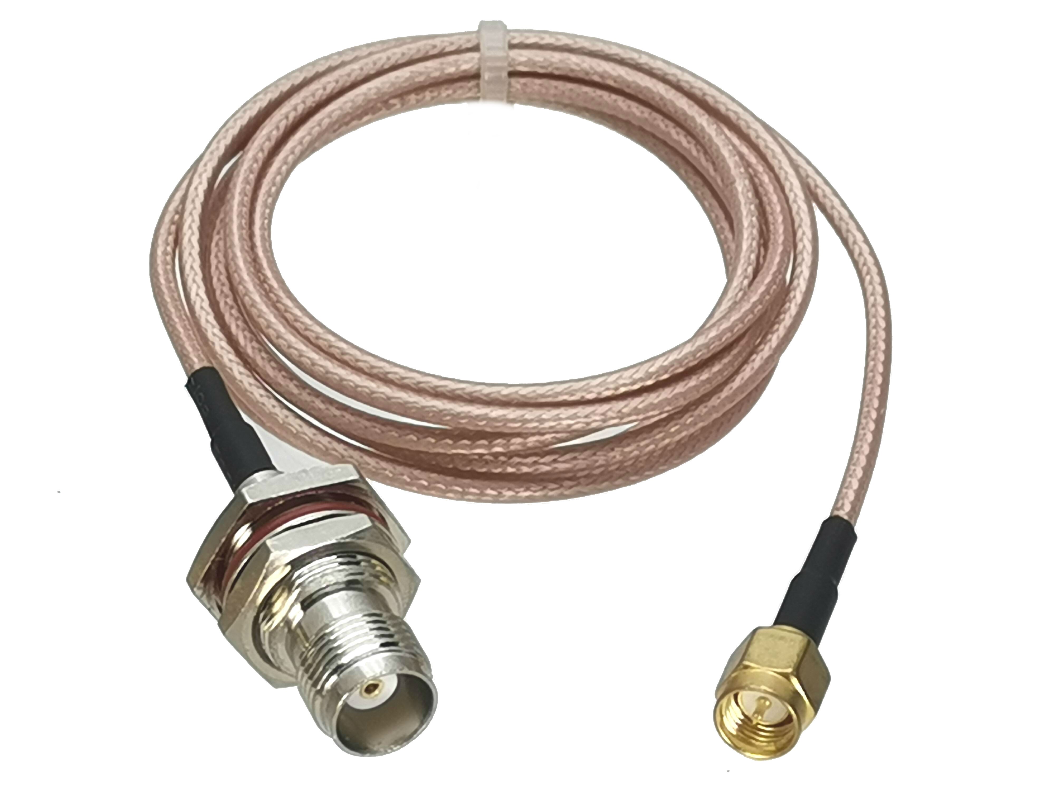 RG316 Cable TNC Female Jack Nut Bulkhead to SMA Ma... – Grandado