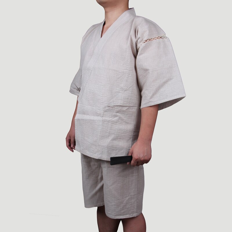 Summer Men Japanese Kimono Short Sleeve Sleepwear ... – Grandado