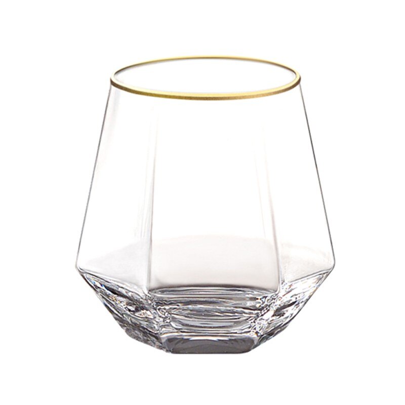 Color Six Sided Whiskey Glass Geometrie Kristal Gl... – Grandado