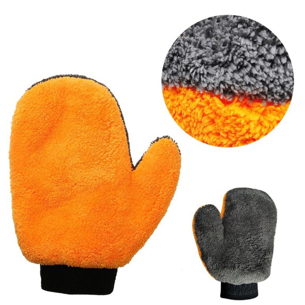 1pc Velvet Car Wash Gloves Car Cleaning Care Mitt ... – Grandado