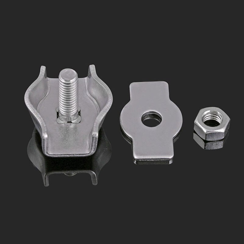 Simplex 1/2-Post Bolt Clip Wire Rope Cable Clamp C... – Grandado