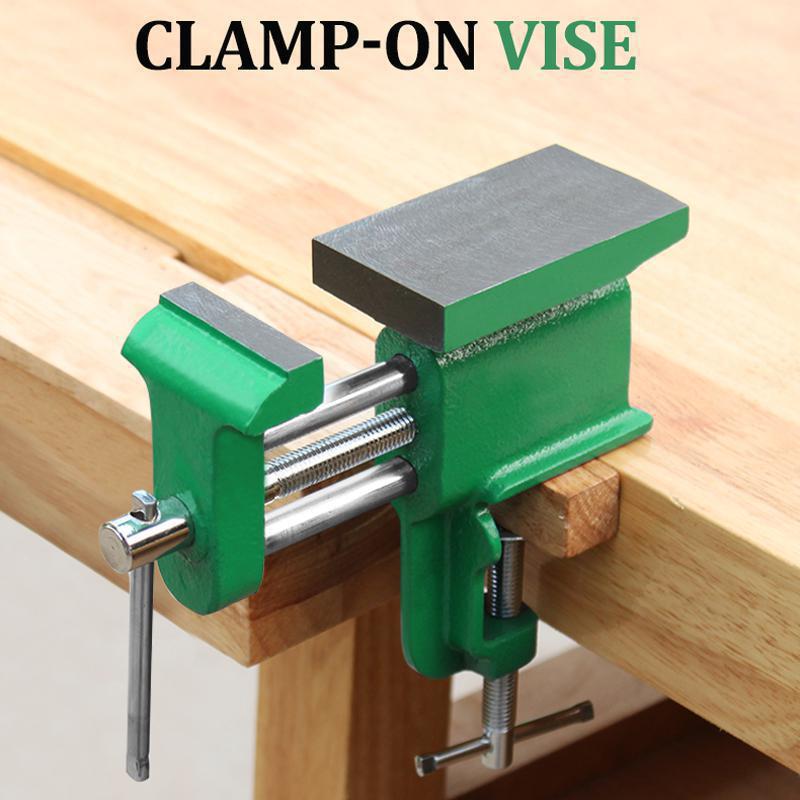 2" Clamp-On Bench Vise with Large Anvil 50*95mm – Vicedeal