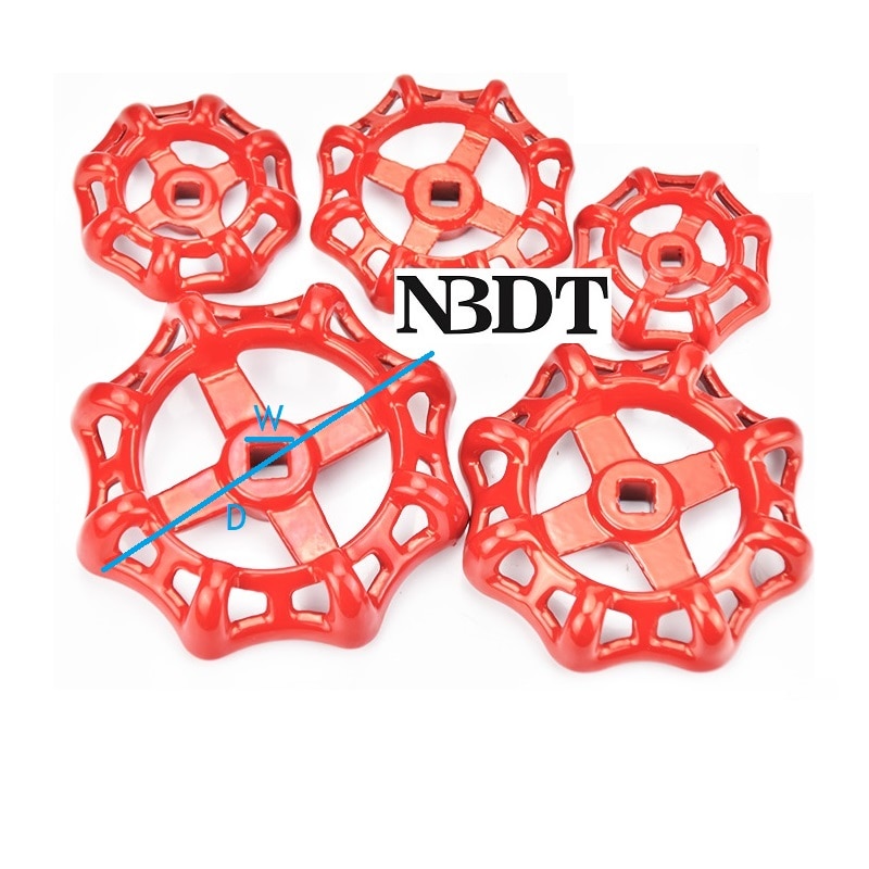 2Pcs/Lot 4" 5" Large Spoked Cast Iron Ball Gate Va... – Grandado