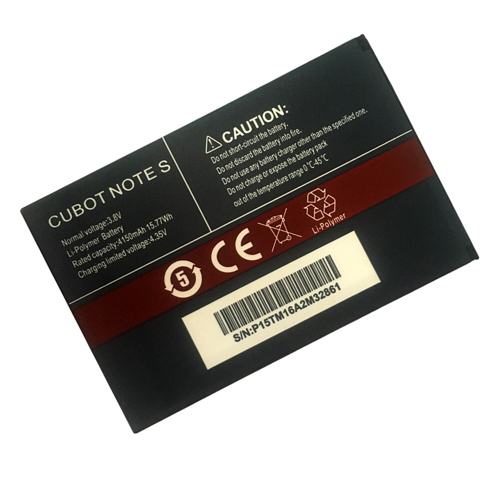 100% Original CUBOT Note S Battery 4150mAh Replace... – Vicedeal