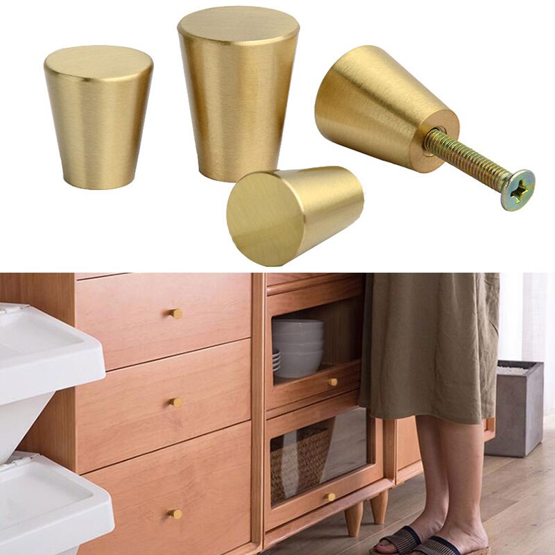 Cabinet Handles Cone Shape Solid Drawer Knobs Kitc... – Grandado