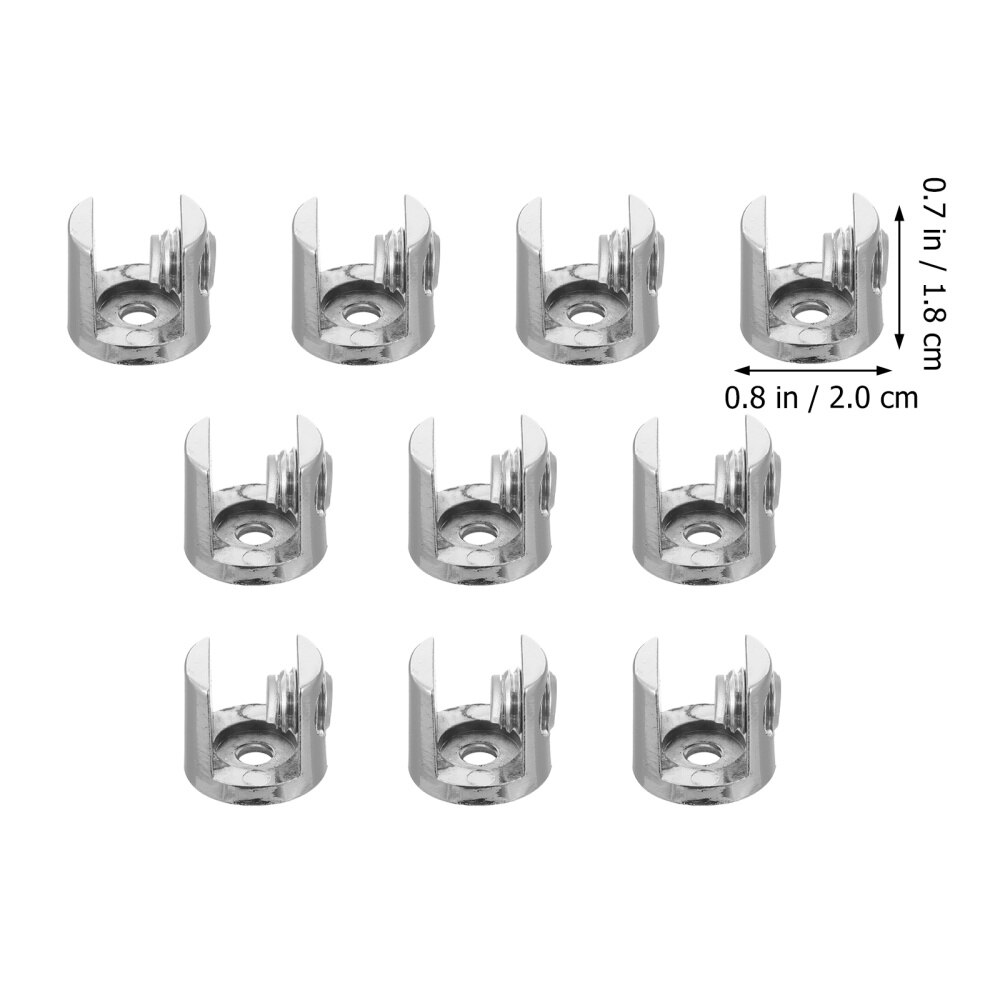 10 Pcs Mount Clamp Mirror Clip Multi-purpose Wall ... – Grandado