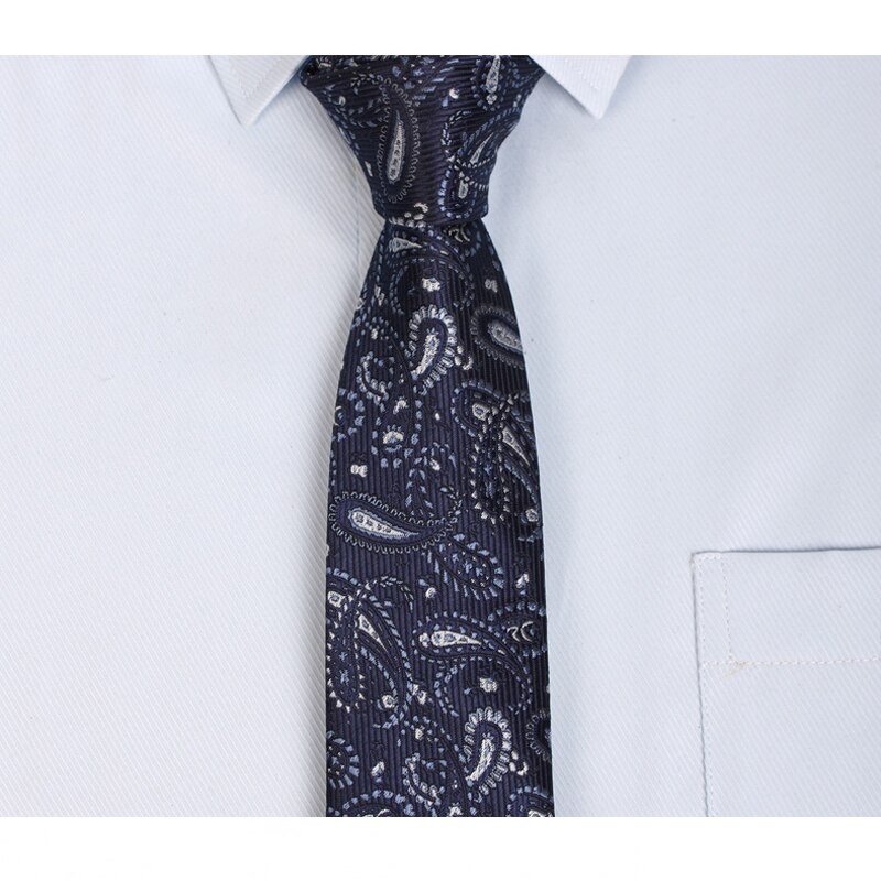 Men's Classic 7CM Navy Blue Tie Formal Neck Tie fo... – Grandado