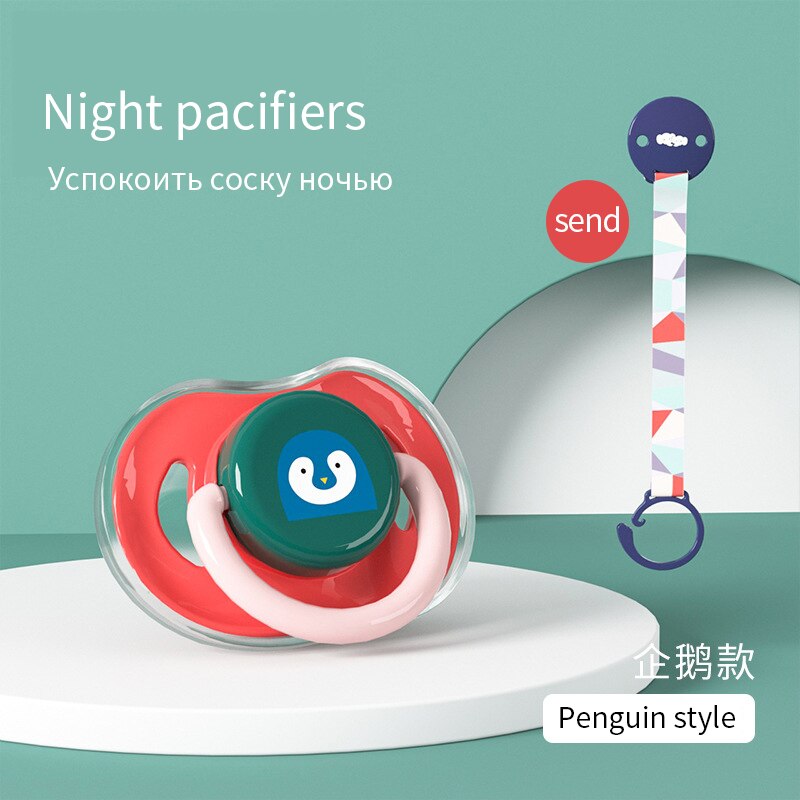 Pacifier Super Soft Silica Gel For Newborn Baby Co... – Grandado