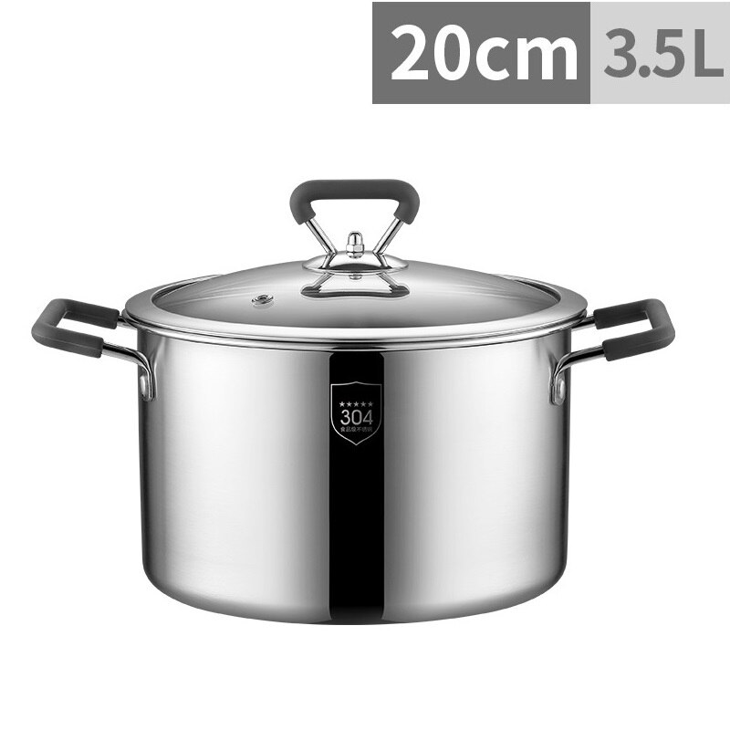 Verdikte 304 Rvs Koken Soeppan Soeppan 20CM 3.5L S... – Grandado