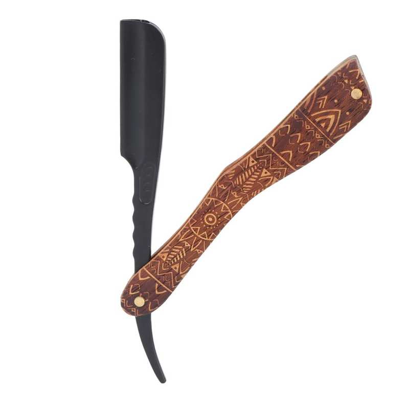 Straight Shaving Blade Holder Zinc Alloy Comfortab... – Vicedeal