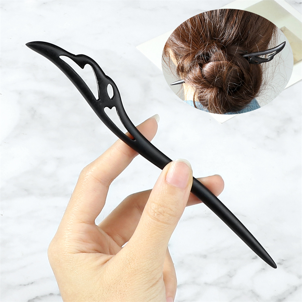 Chinese Etnische Stijl Haarclip Pin Groen Sandelho... – Vicedeal