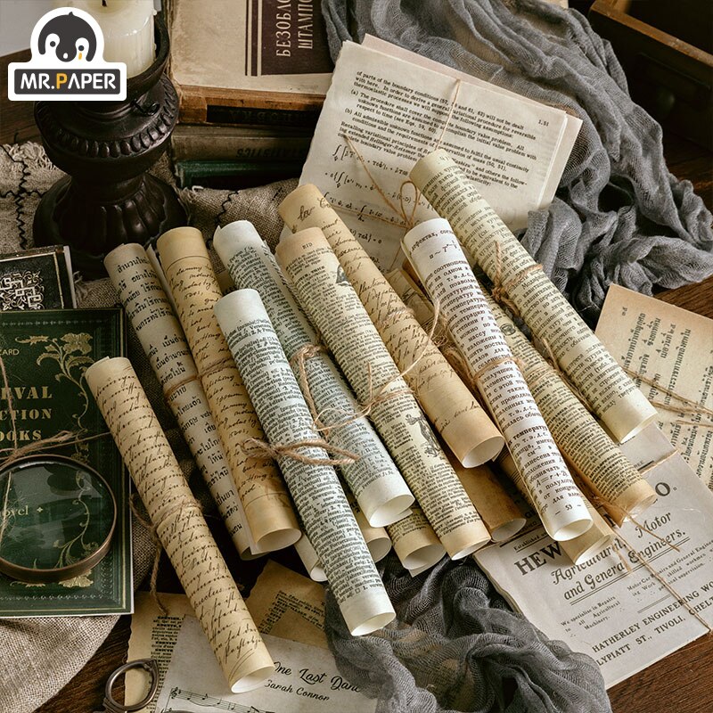 10 Designs Antique Medieval Letter Scrapbooking/Ca... – Vicedeal