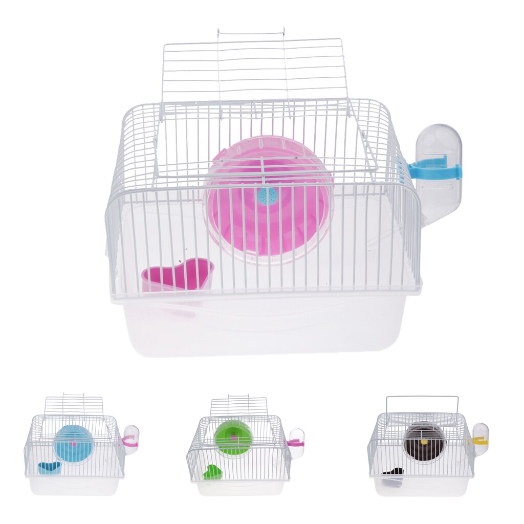 Draagbare Hamster Kooi Cavia Gerbils Muizen Huis M... – Vicedeal