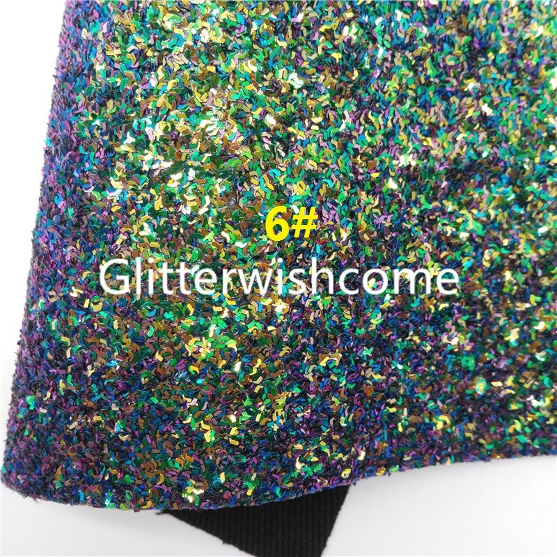 Glitterwishcome 21X29CM A4 Size Glitter Fabric Chu... – Grandado