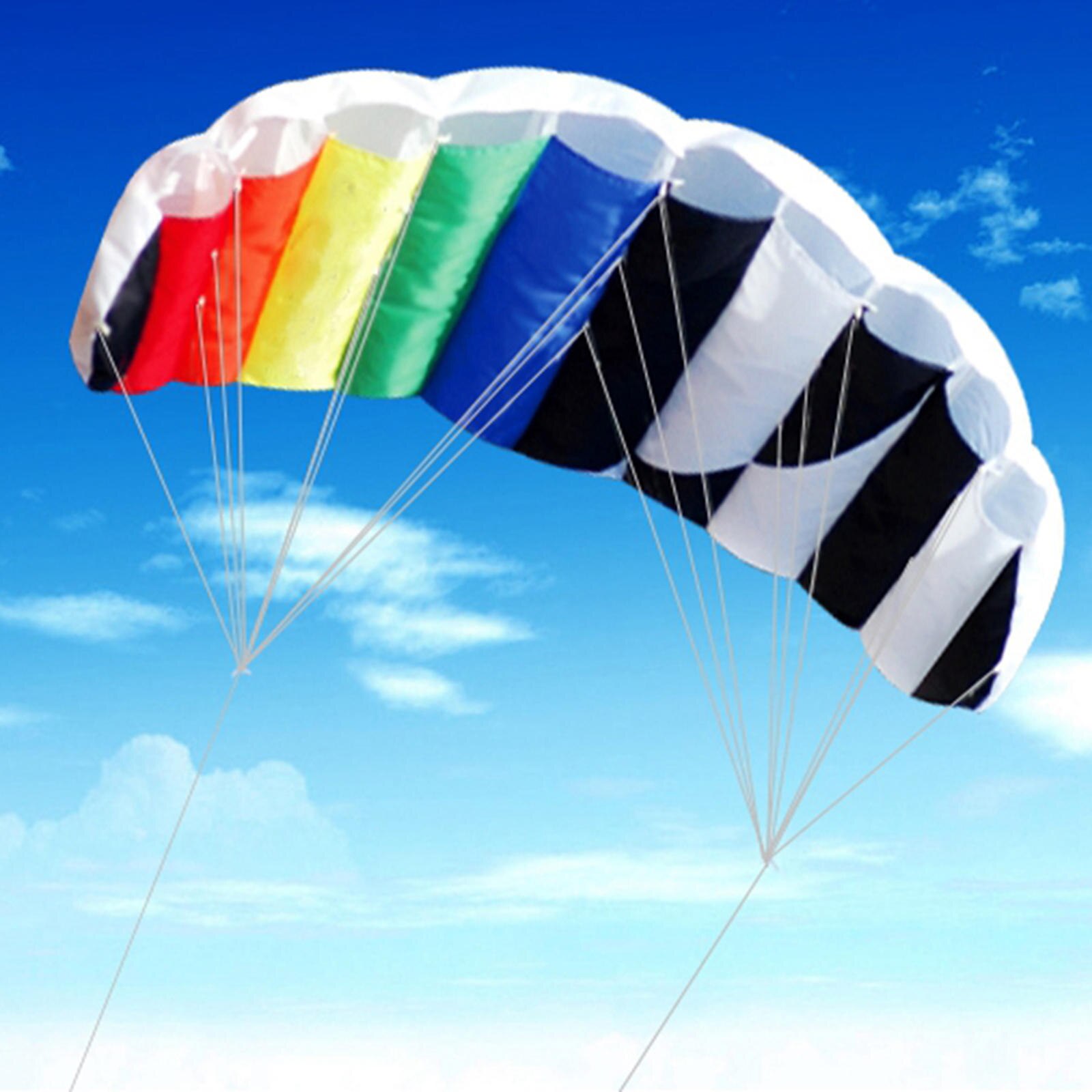 Stunt Power Kite Dual-Line Kitesurfing Parafoil Co... – Grandado