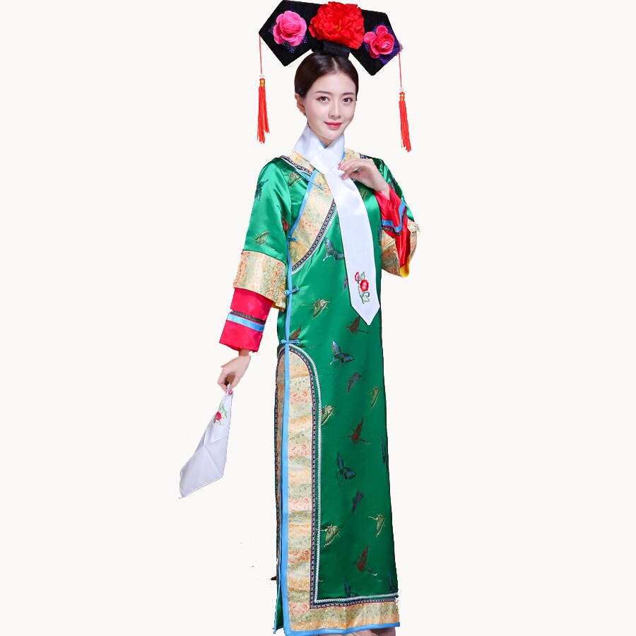 Qing Dynasty Dramaturgic Dress Dande Wear Women Ch... – Grandado