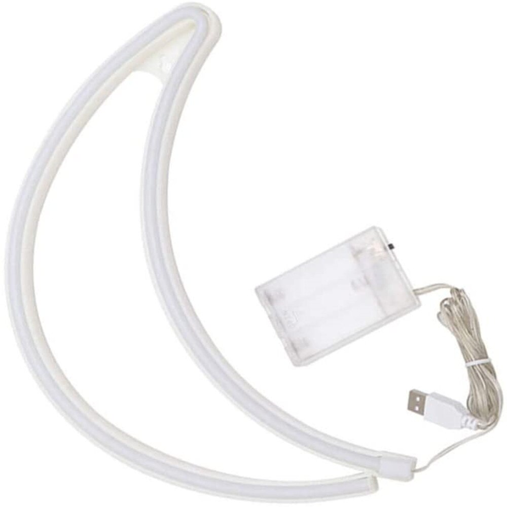 Decorative LED Crescent Moon Neon Light Sign Neon ... – Vicedeal