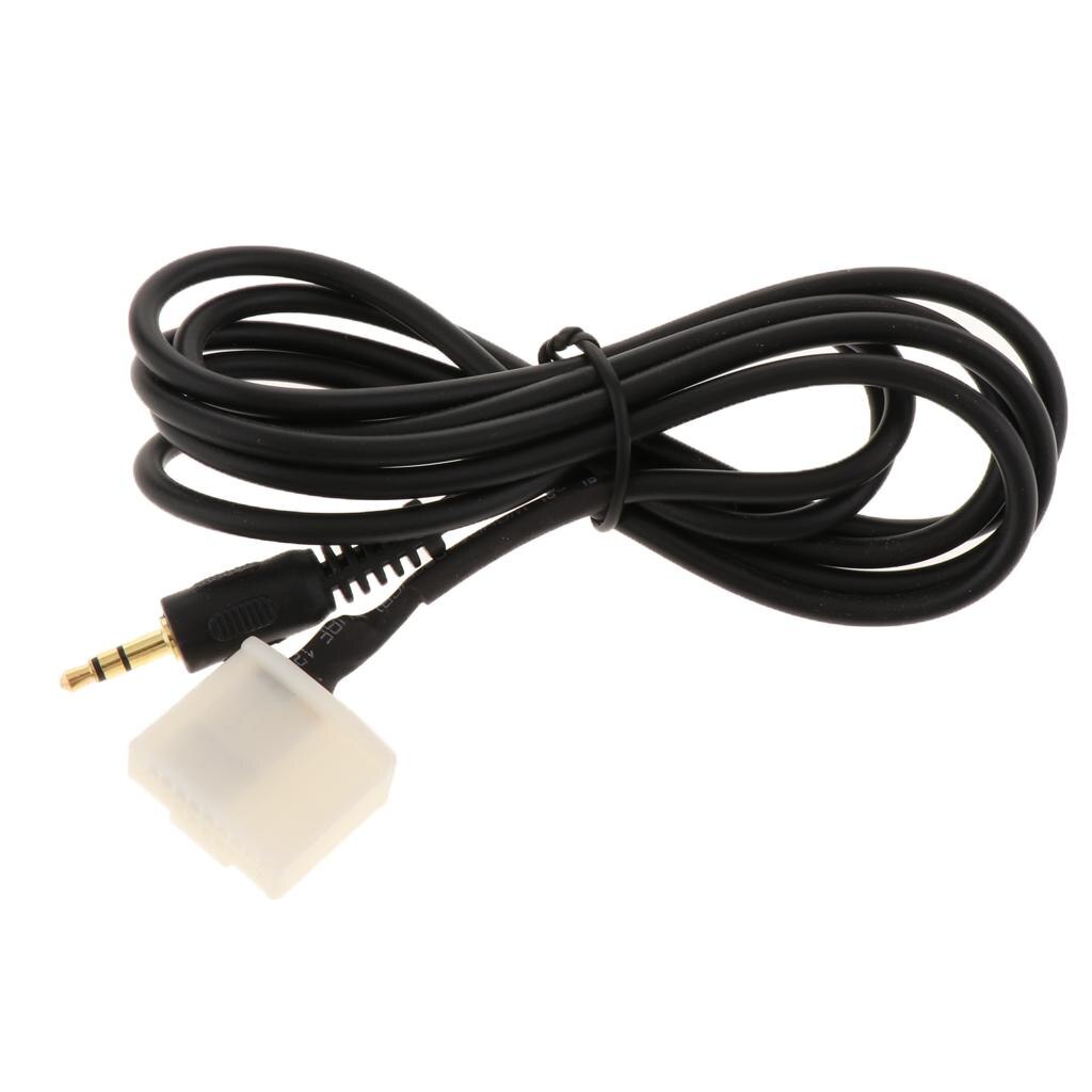 Bil aux input 3.5mm adapterkabel til toyota rav 4 ... – Grandado