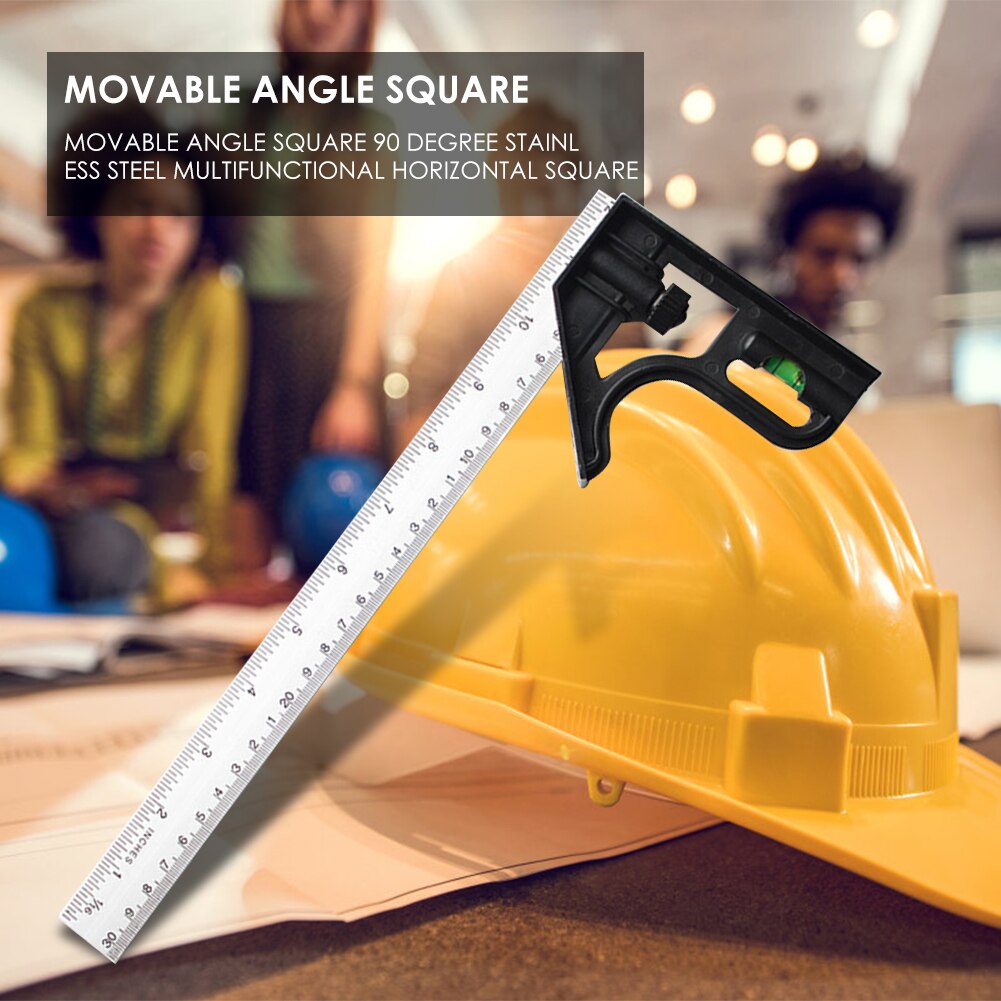 Stainless Steel Adjustable Combination Square Righ... – Grandado