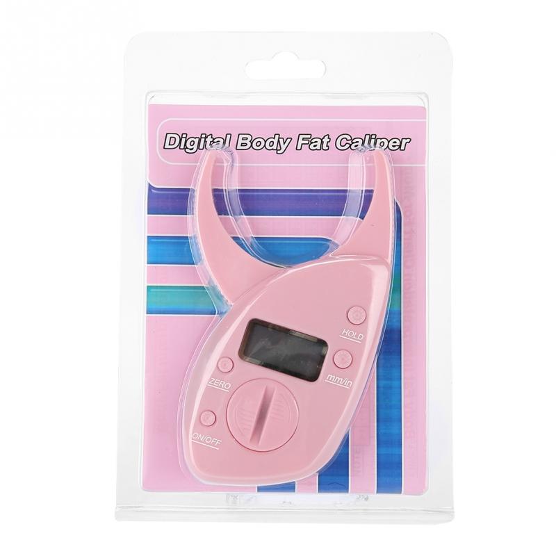 Pink Body Fat Monitors Portable Digital Skinfold M... – Vicedeal