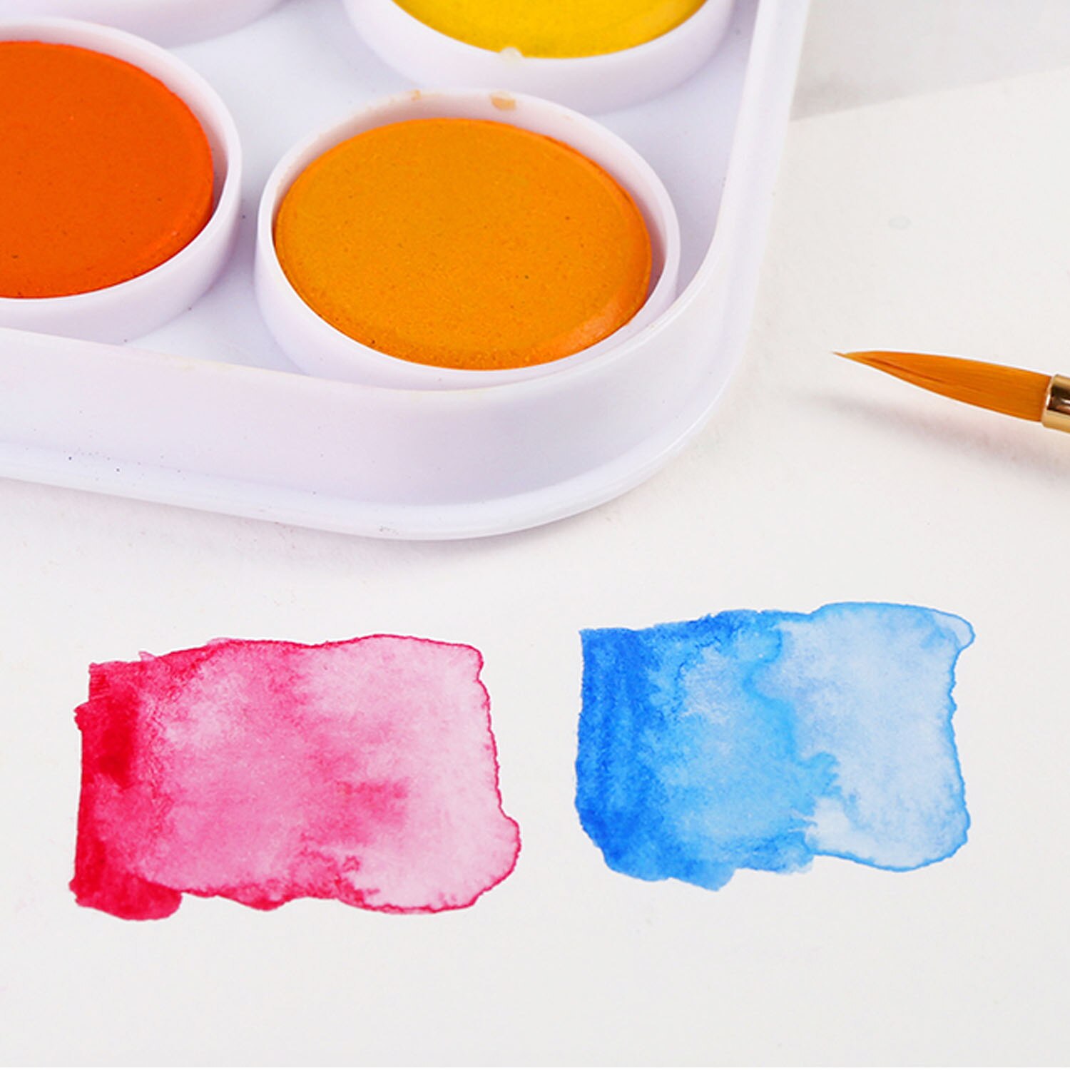 36 Colors Watercolor Art Paint Set+10 Paint Brushe... – Grandado