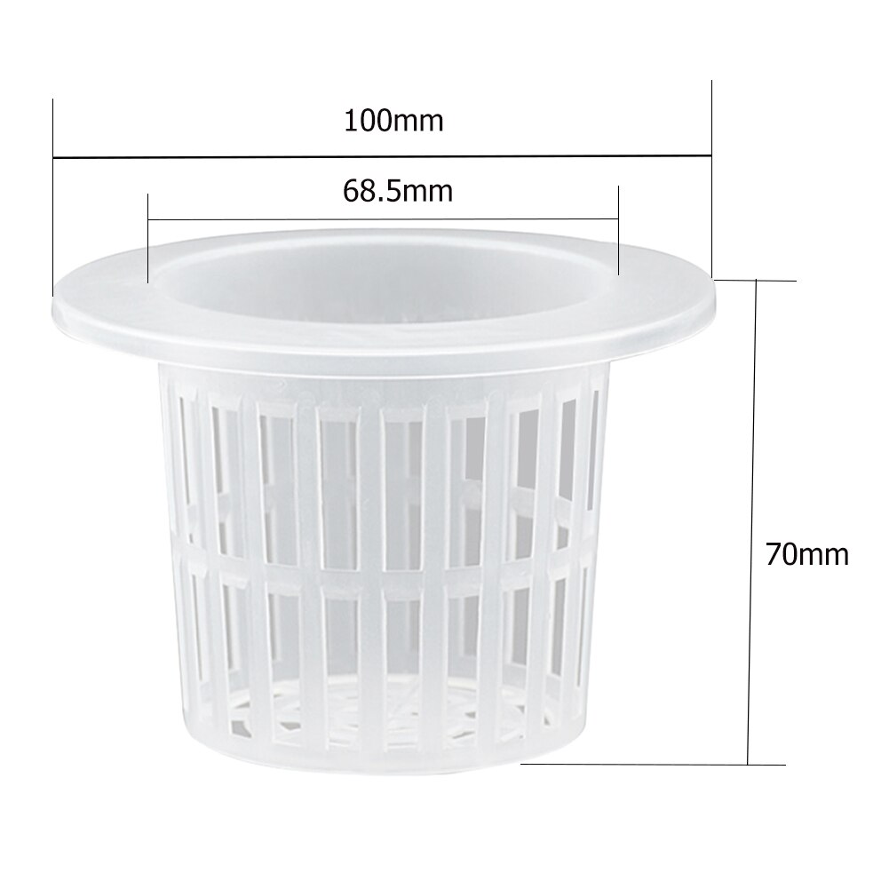 50Pcs Hydrocultuur Kolonisatie Mesh Pot Netto Cup ... – Vicedeal