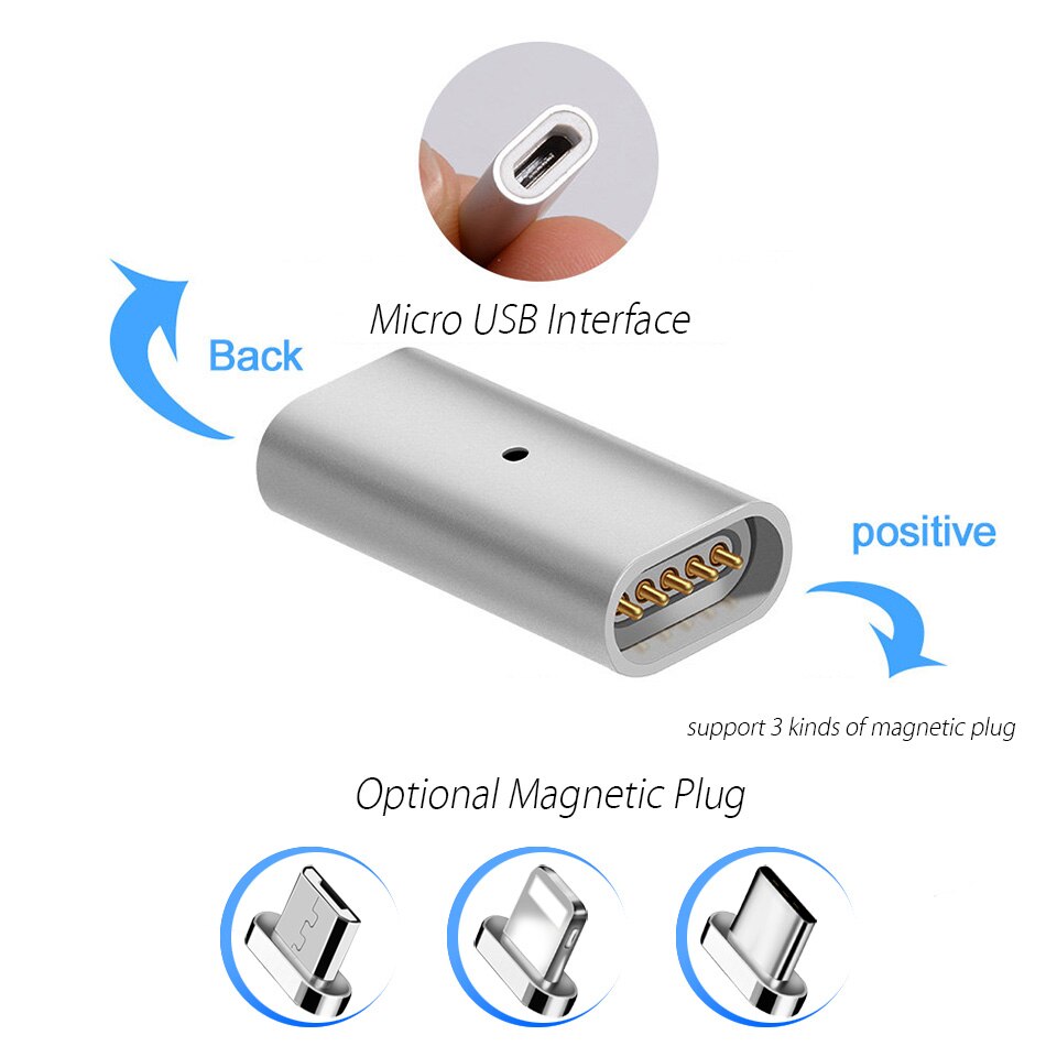 Magnetische Adapter Micro Usb Magnet Usb Ladekabel... – Vicedeal